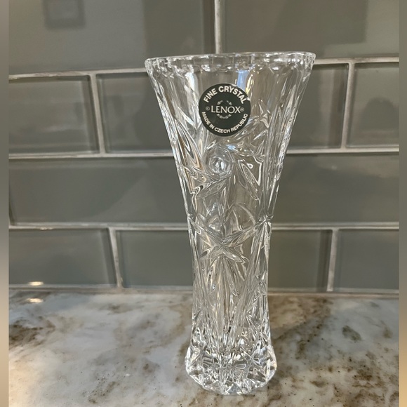Lenox | Accents | Lenox Crystal Bud Vase Made In Czech Republic | Poshmark